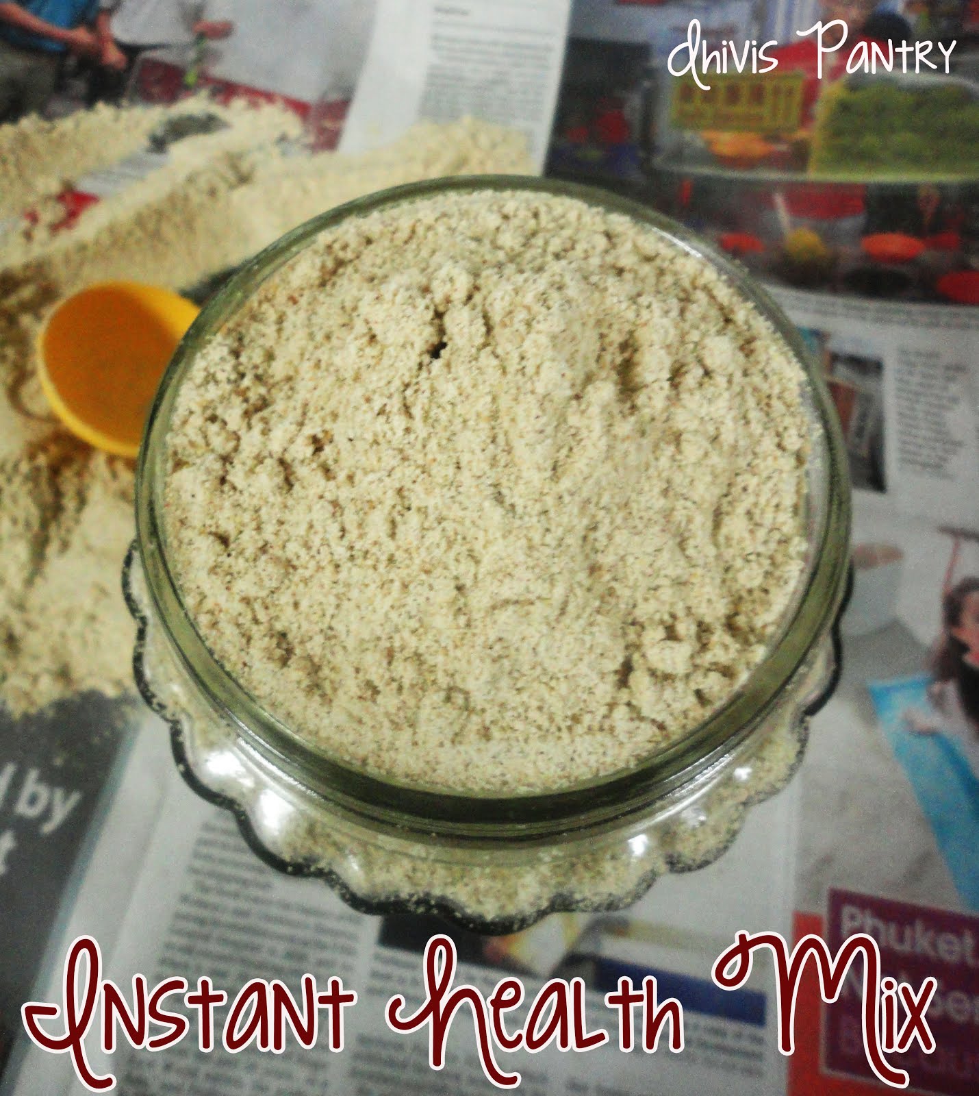 Come To Dhivi's Pantry: Instant Health Mix Powder | Health Mix Porridge