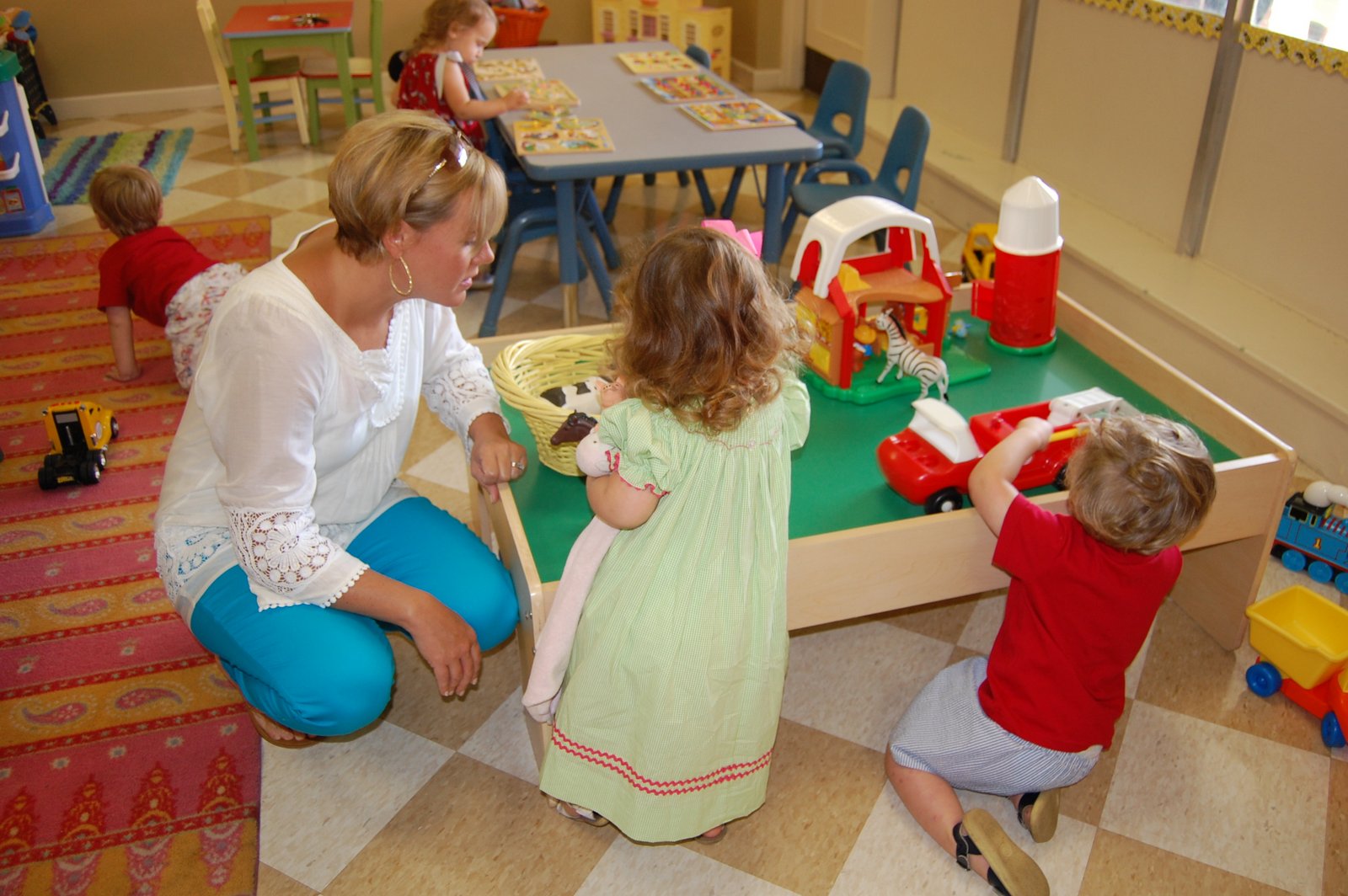 The Thomas Family: First Day of of 2 Year Old Preschool