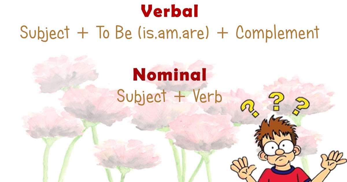 My English Spices: Verbal dan Nominal, Bentuk Kalimat Bahasa Inggris ...