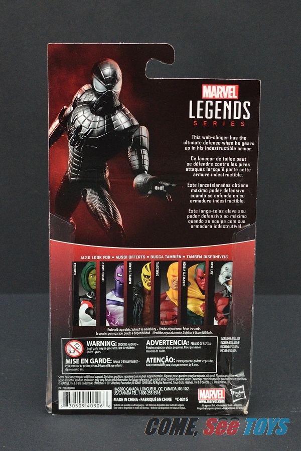 Come, See Toys: Marvel Legends Series 3.75" Armoured Spider-man
