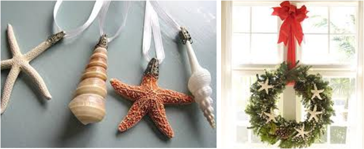 In en om die huis: Kersfees met 'n see tema