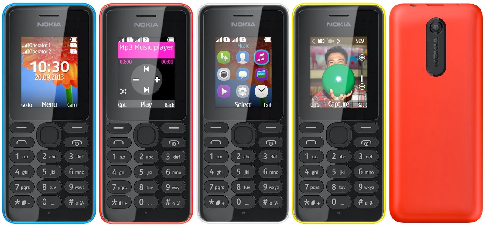 SysPhones: Gallery: Nokia 108 (single SIM) - Nokia 108 Dual SIM