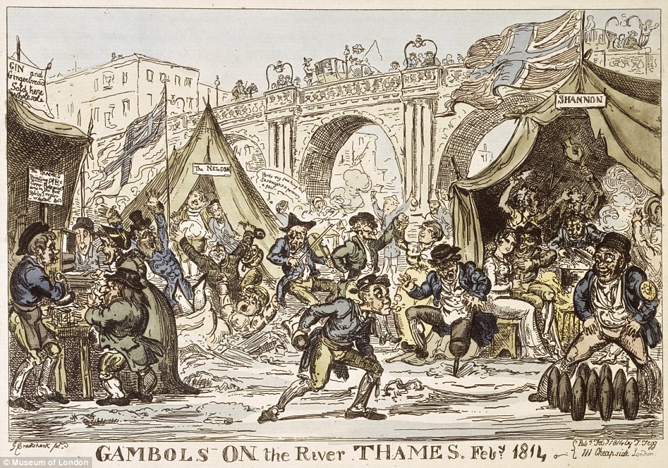 1814_la fine e l'inizio di un'epoca: THE LAST LONDON'S FROST FAIR