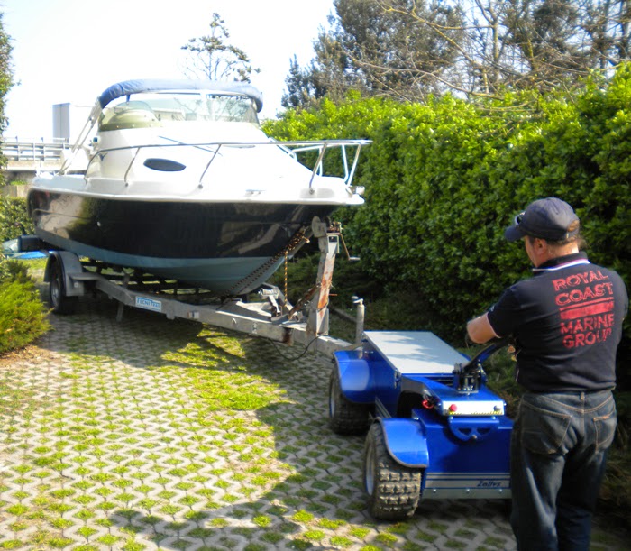 Electric drive tug Zallys Made in Italy: Motorized electric tug Zallys ...