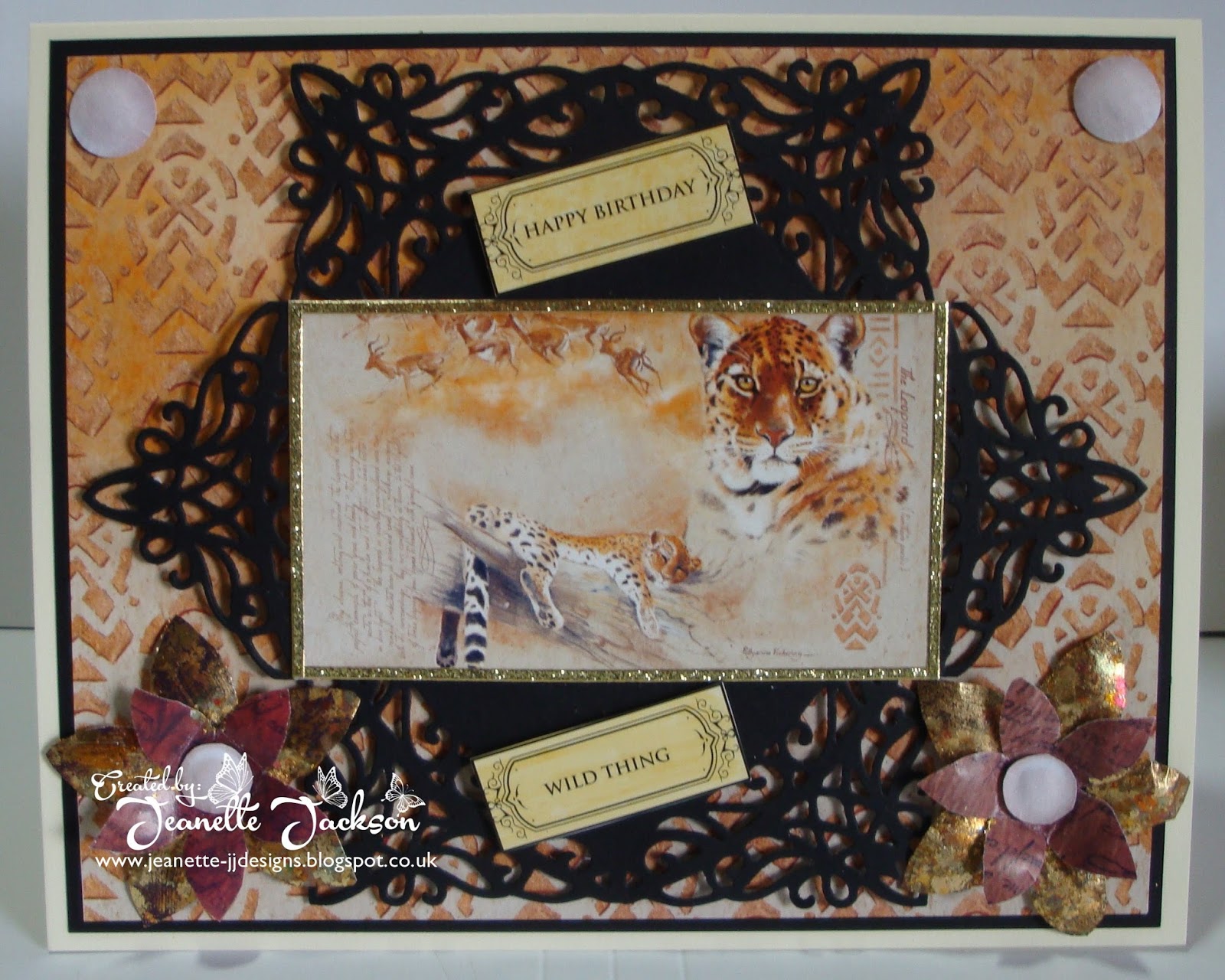 JJ Designs: New Cards. MDF Clock, Picture Frame and Art Journaling Pages