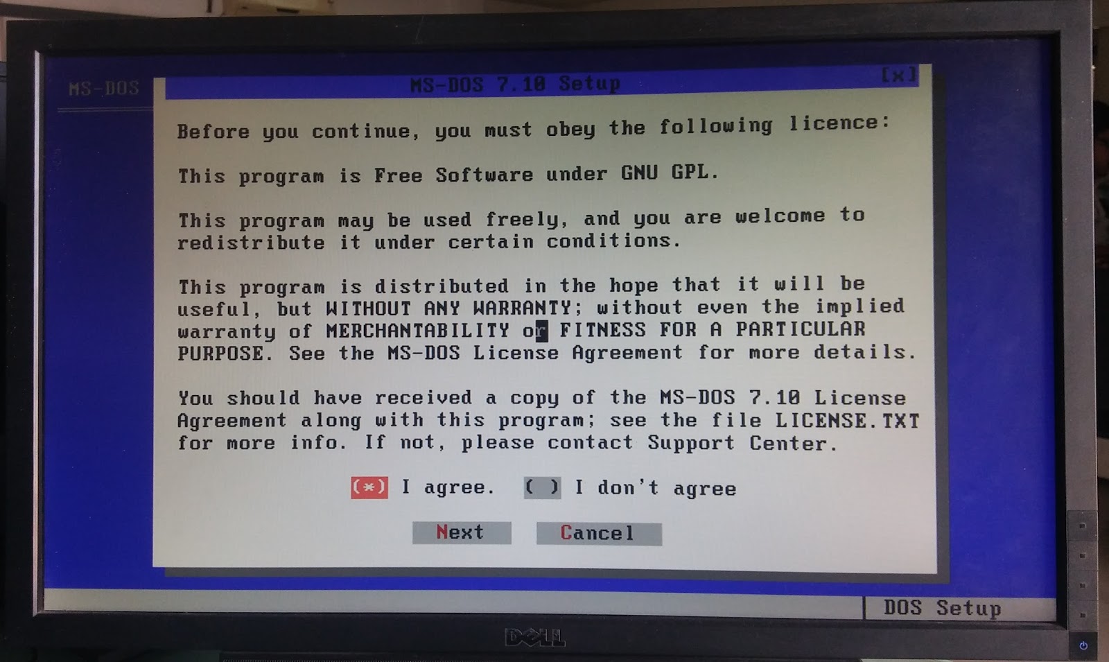 MS DOS Installation - Keshav's Blog