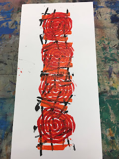 Art Room Blog: Three Part Printmaking Project...