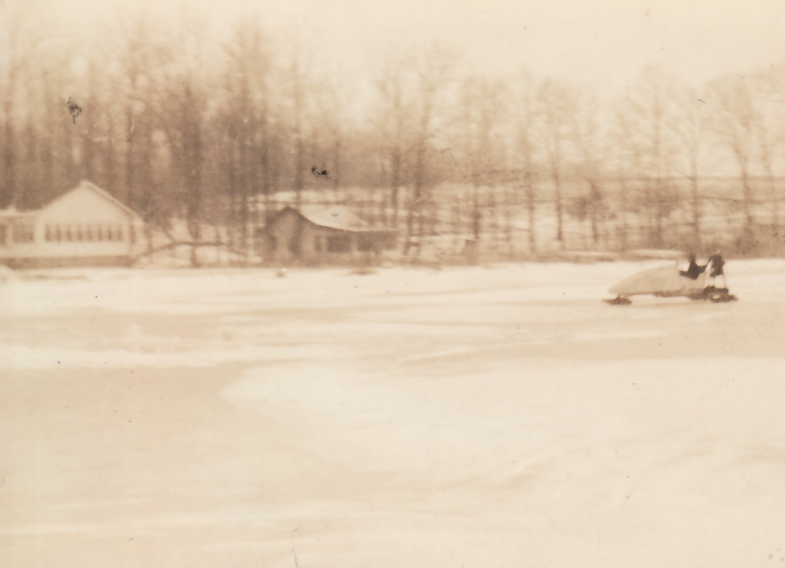 Dull Tool Dim Bulb: Gasoline Powered Ice Racer from the 1930s. Frozen ...