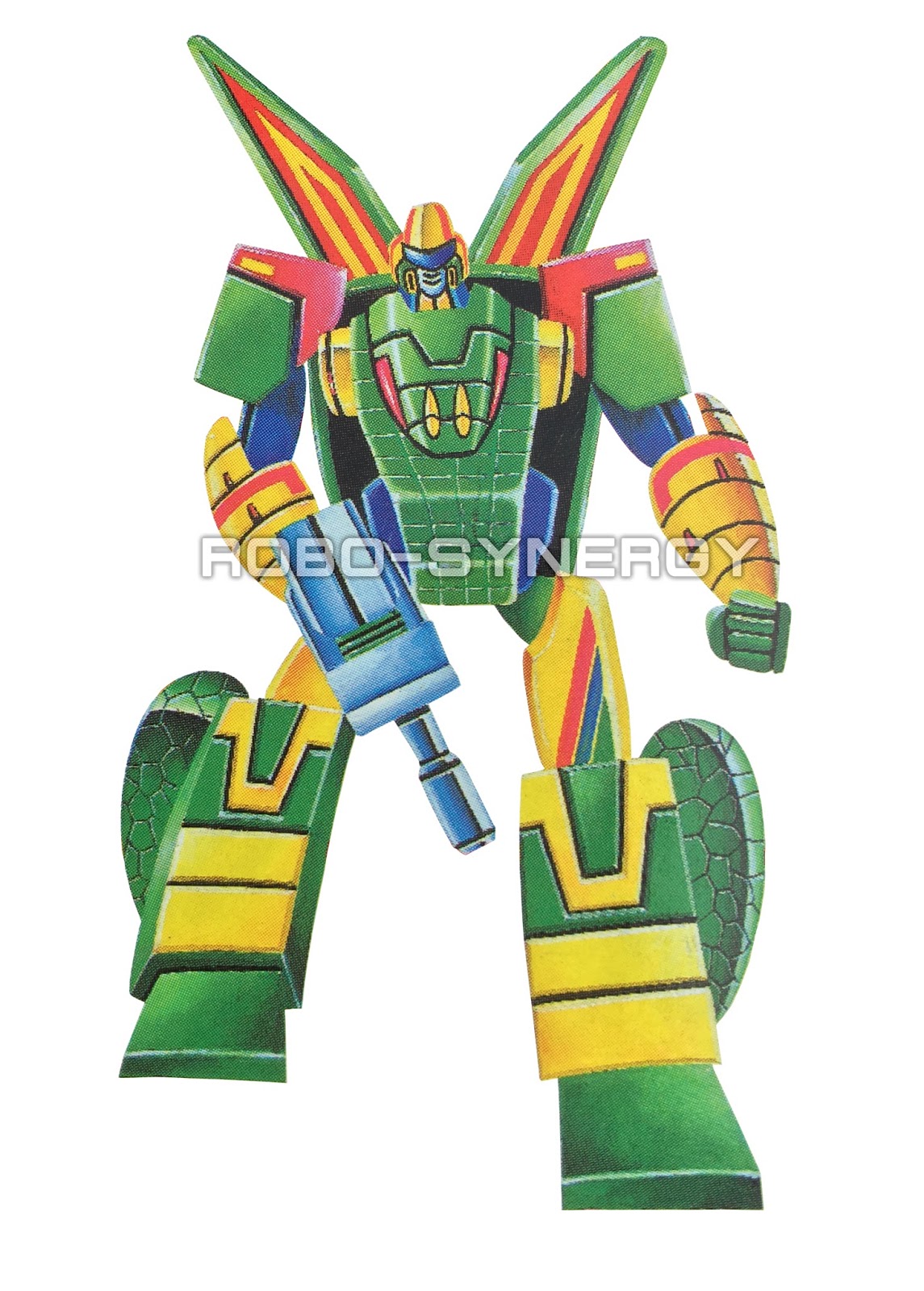ROBO-SYNERGY: REPTILES - TOY ARTWORK