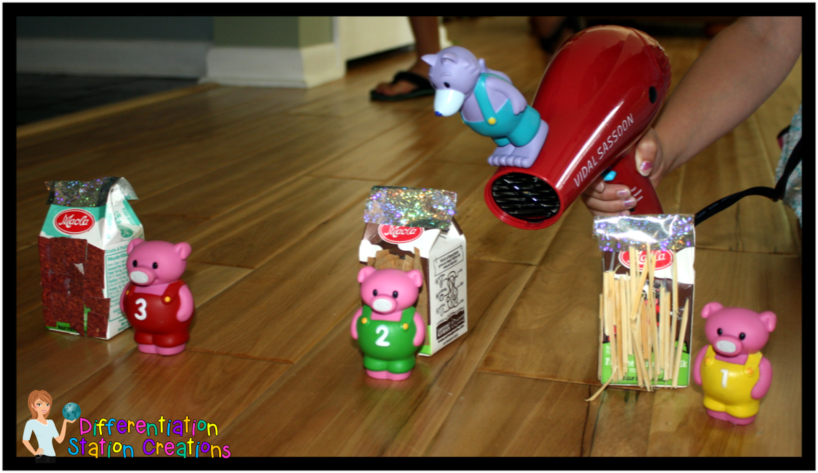 Differentiation Station Creations: The Three Little Pigs Come To Life!