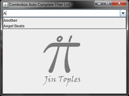 Cara Membuat Aplikasi Autocomplete Dengan Dropdown Java ~ Be Programer