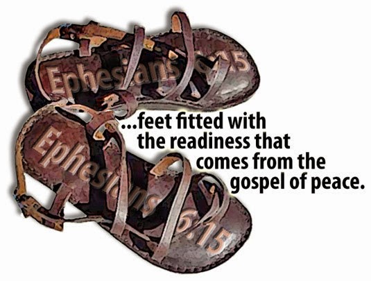 A Surrendered Heart: The Gospel of Peace (Peace Shoes)