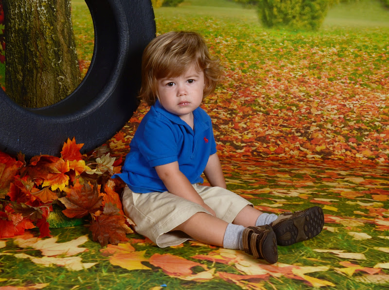 Two of a Kind...: Fall school photos