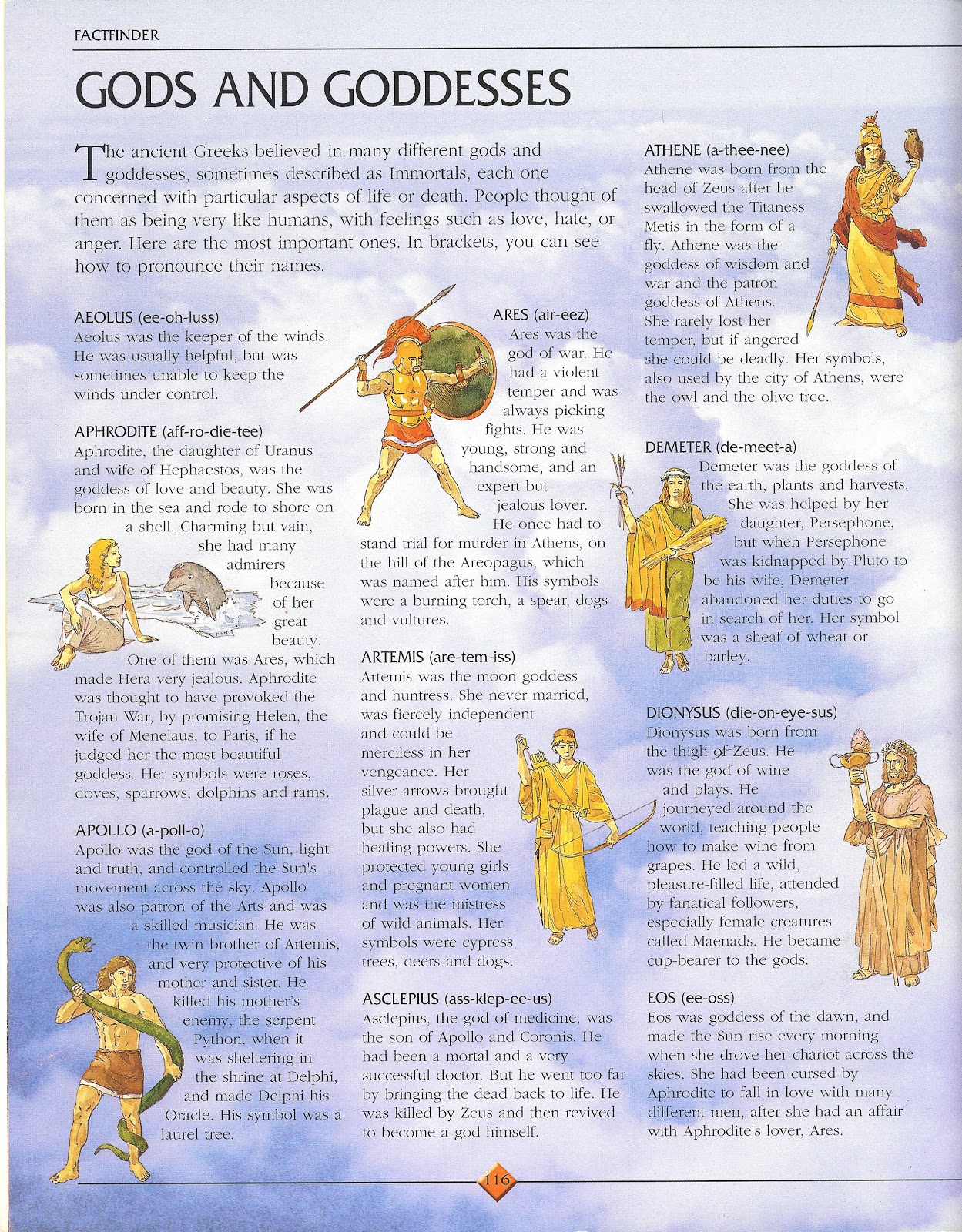 Mr. Stanton's Social Studies: Gods and Goddesses Information