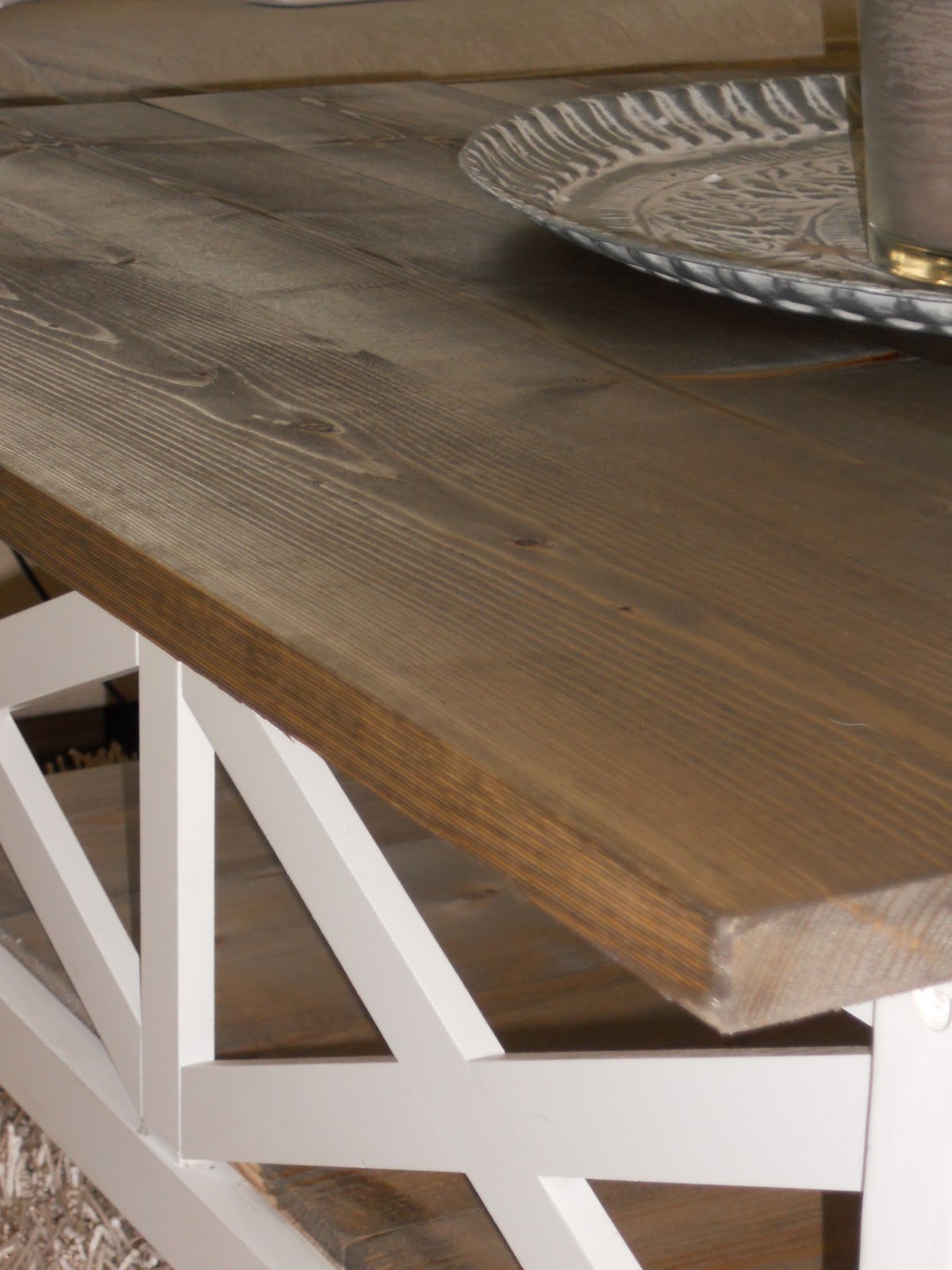 camillas romantiske hjem : Selvlaget stuebord!