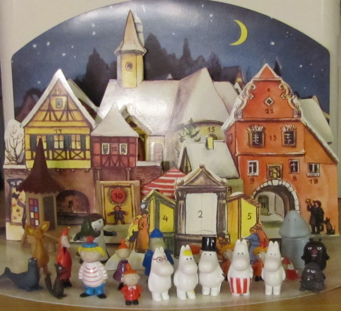 Nonnan talo: Joulukalenterihahmot