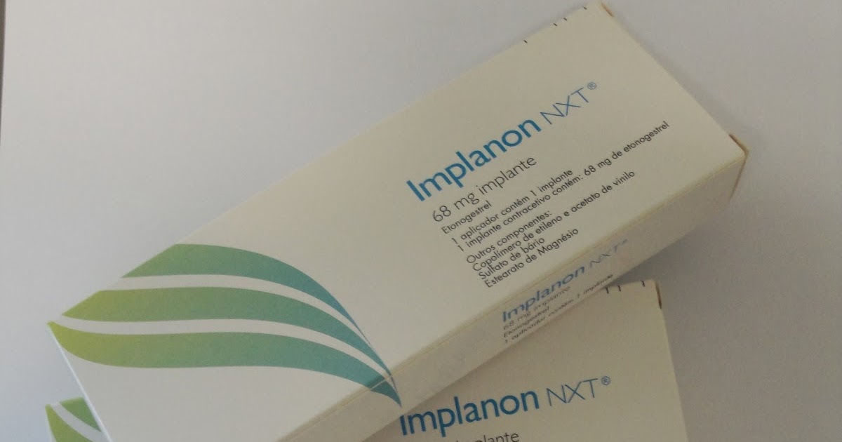 O implante hormonal (implanon®) e a menstruação - Procuro + Saúde