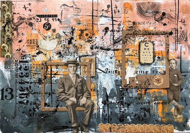 Scrappingclearly Scrapbooking and Papercrafts: Olde Worlde art journal ...