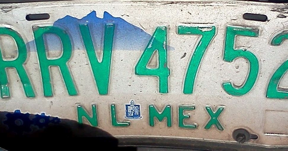 Placas de Autos de México y otras COS-999-AS: Nuevo León: Placa de ...