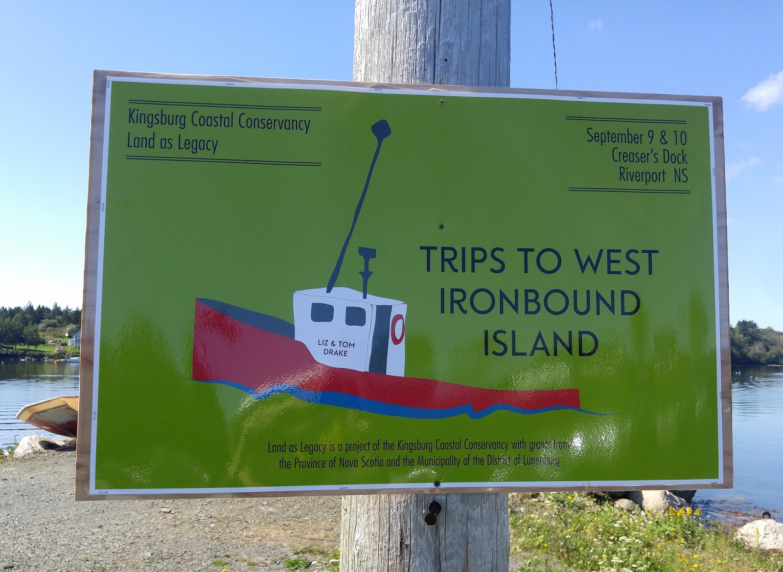 Passage to Sackville.: West Ironbound Island