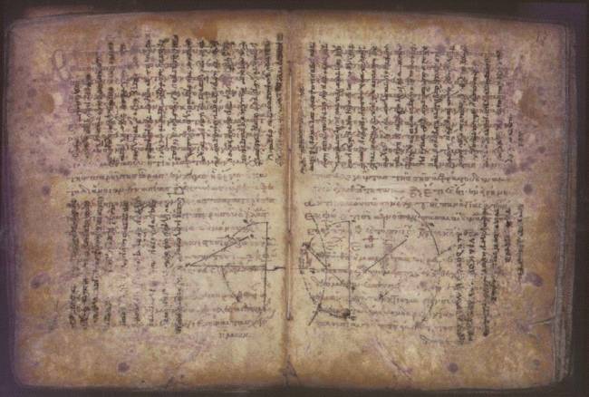 Mysterious manuscript of Archimedes