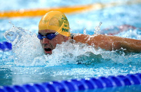 Tom Brady: Adam Pine Australian Swimmer