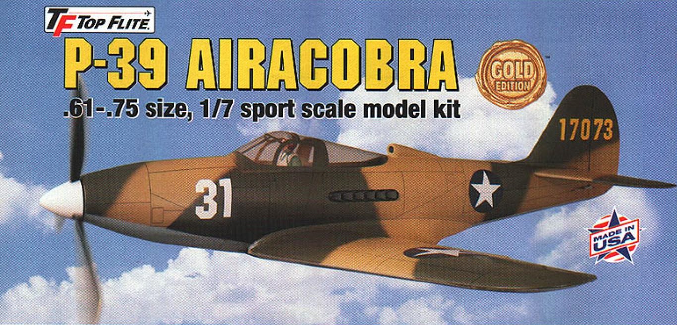 Wells' R/C Airplanes: Top Flite P-39 ( Gold Edition )
