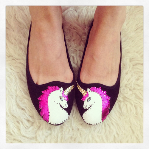 My Owl Barn: Hand-Stitched Shoes by ‘Love From Hetty and Dave'