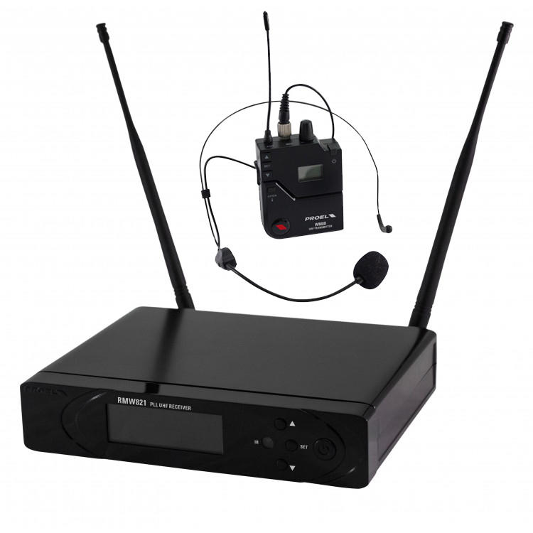 Microfoane Profesionale: Sistem microfoane wireless UHF PLL
