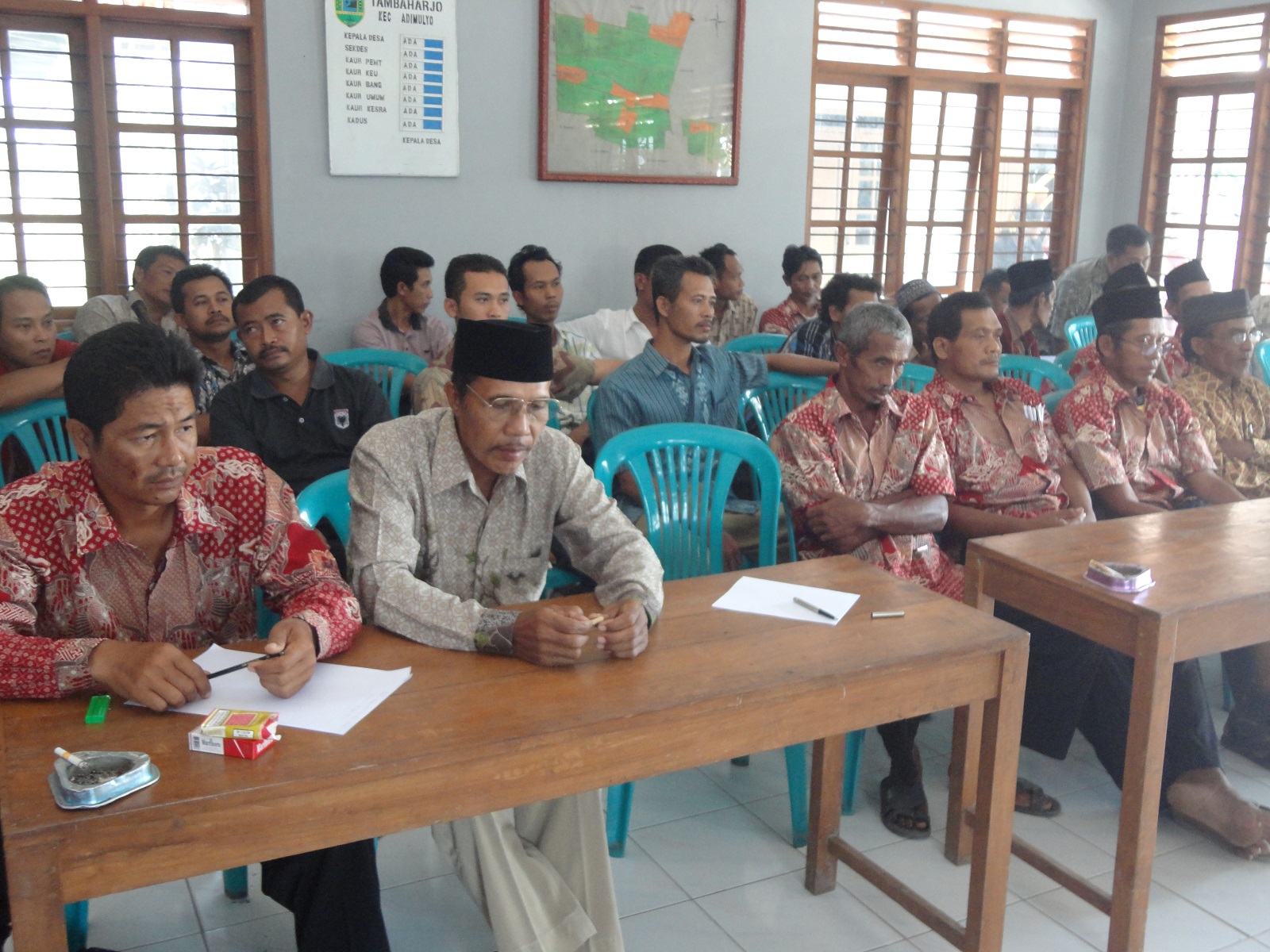 Rapat Reorganisasi Kelembagaan Desa Tambaharjo 2013 | Saraswati Update