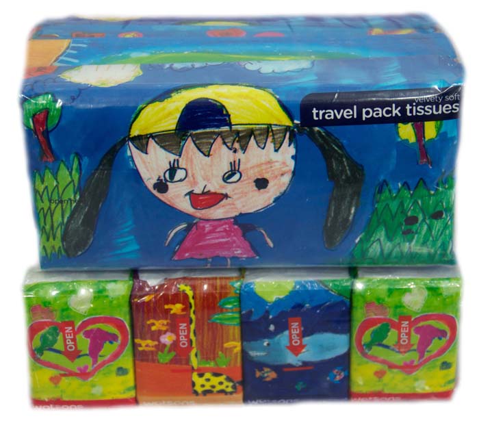 Watsons Helping Hands Project - Limited Edition Children Artwork Tissue