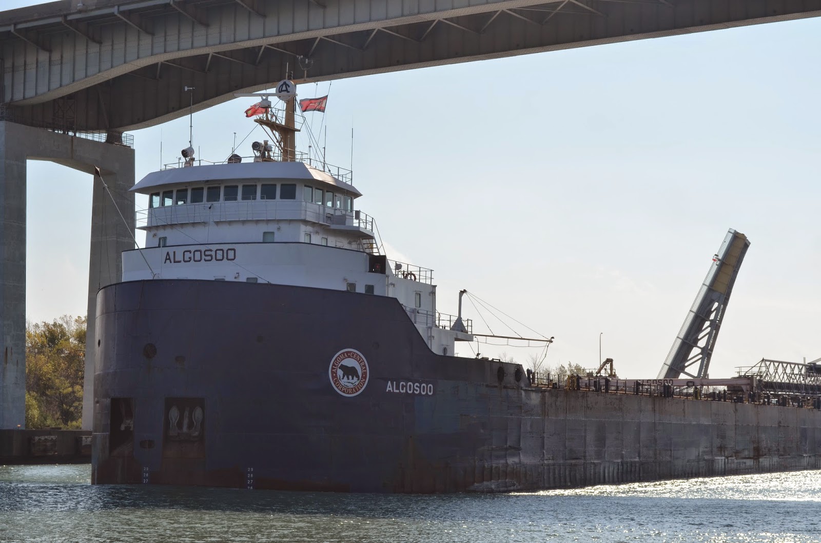 Vessels in the Welland Canal: Algosoo - Self Unloading Bulk Carrier