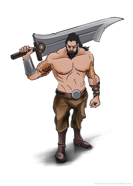 Anton Shameta: Berserk character