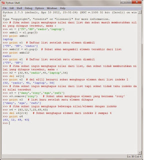 Membuat Tuple, List, dan Dictionary di Bahasa Pemrograman Python ...