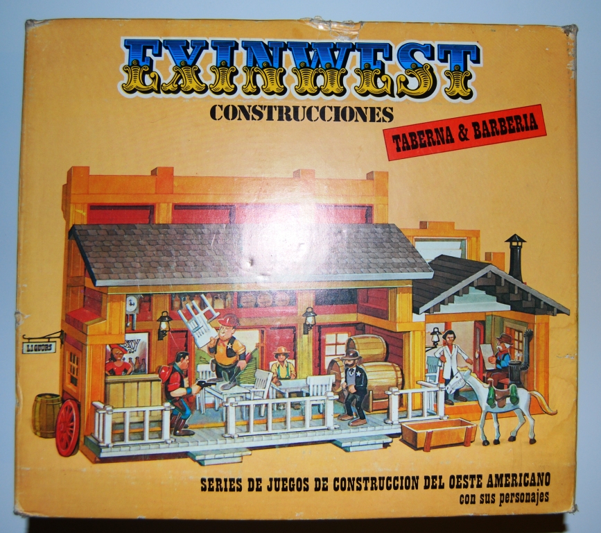 MERCADILLO DE JUGUETES: EXIN WEST EXINWEST TABERNA BARBERIA