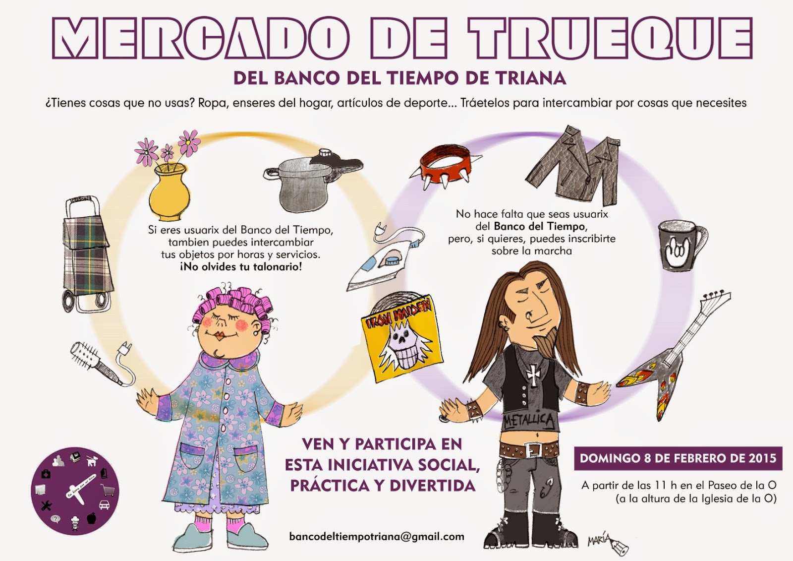 Banco del Tiempo de Triana : Próximo Mercado de Trueque