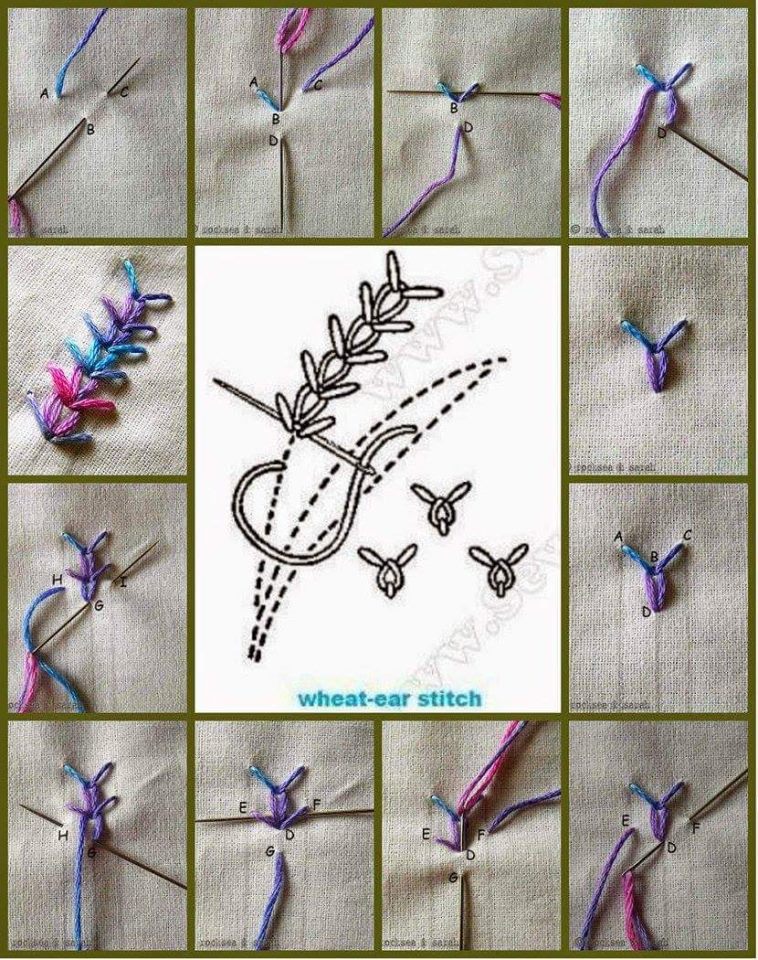 Tina's handicraft : 53 different embroidery techniques