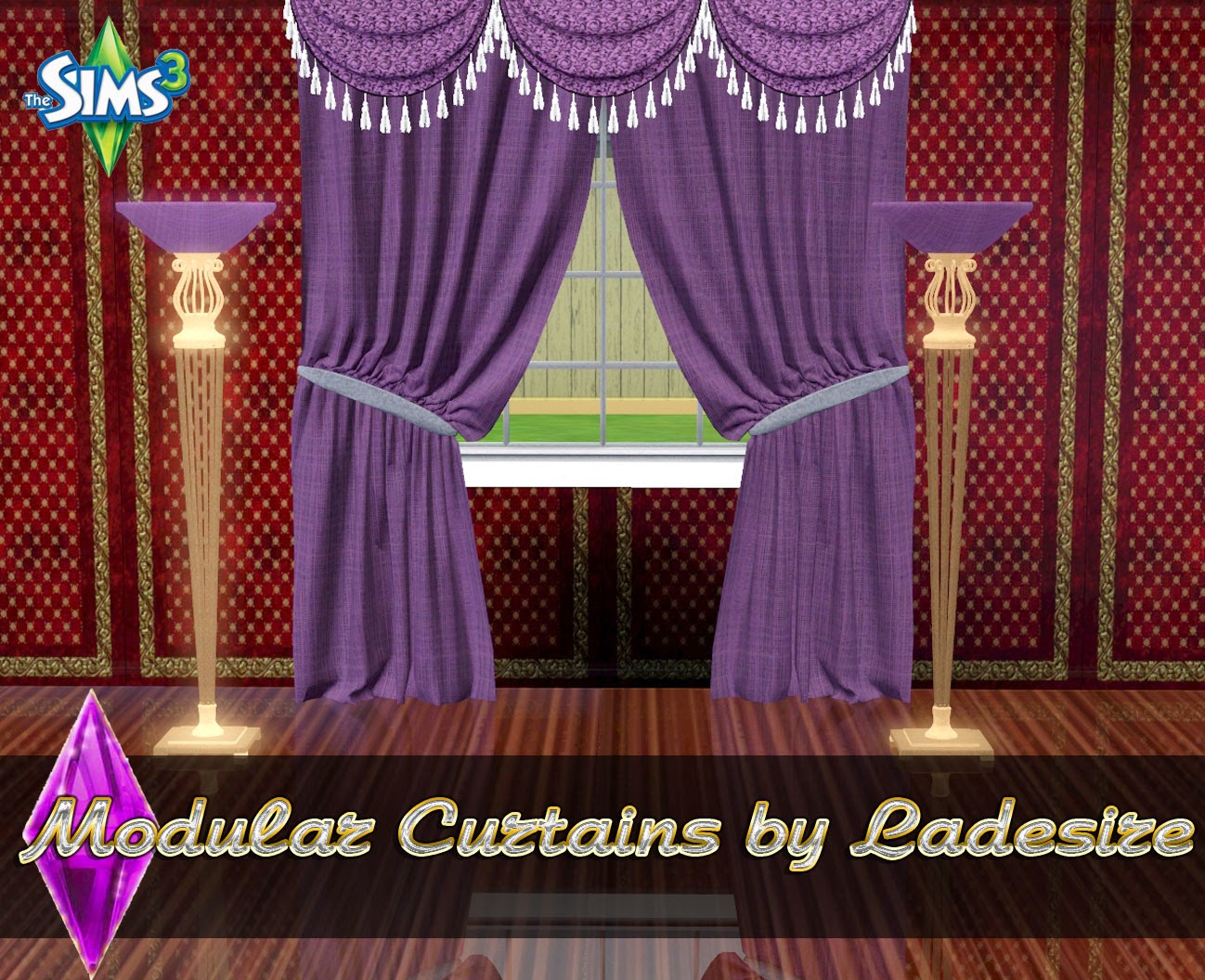 Ladesire's creative corner): TS3 - Modular Curtains Set by Ladesire