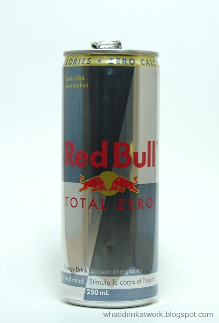 What I Drink At Work: Red Bull Total Zero Energy Drink Review