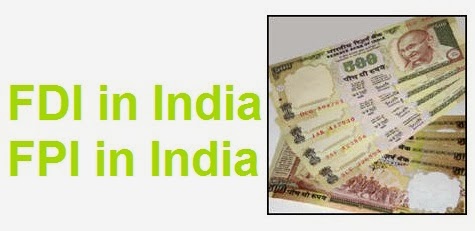Difference between FDI, FPI and FII, Notes on What is FDI,What is FPI ...