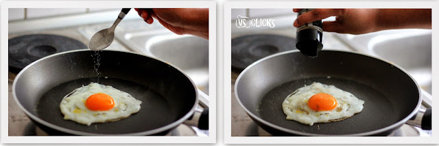 Vinayaka's Kitchen: Half Boil Egg Omelette - How-to?