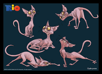 Living Lines Library: Rio (2011) - Character Design