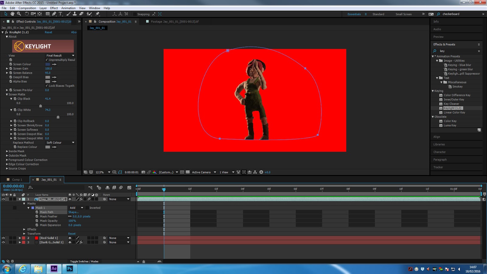 jf259956 - Studio Practice: Greenscreen Tutorial: Character Turnaround