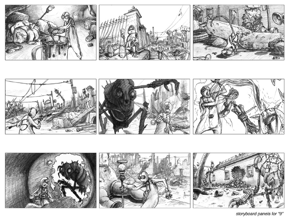 Connor Mitchell Cinematography: Storyboard Research