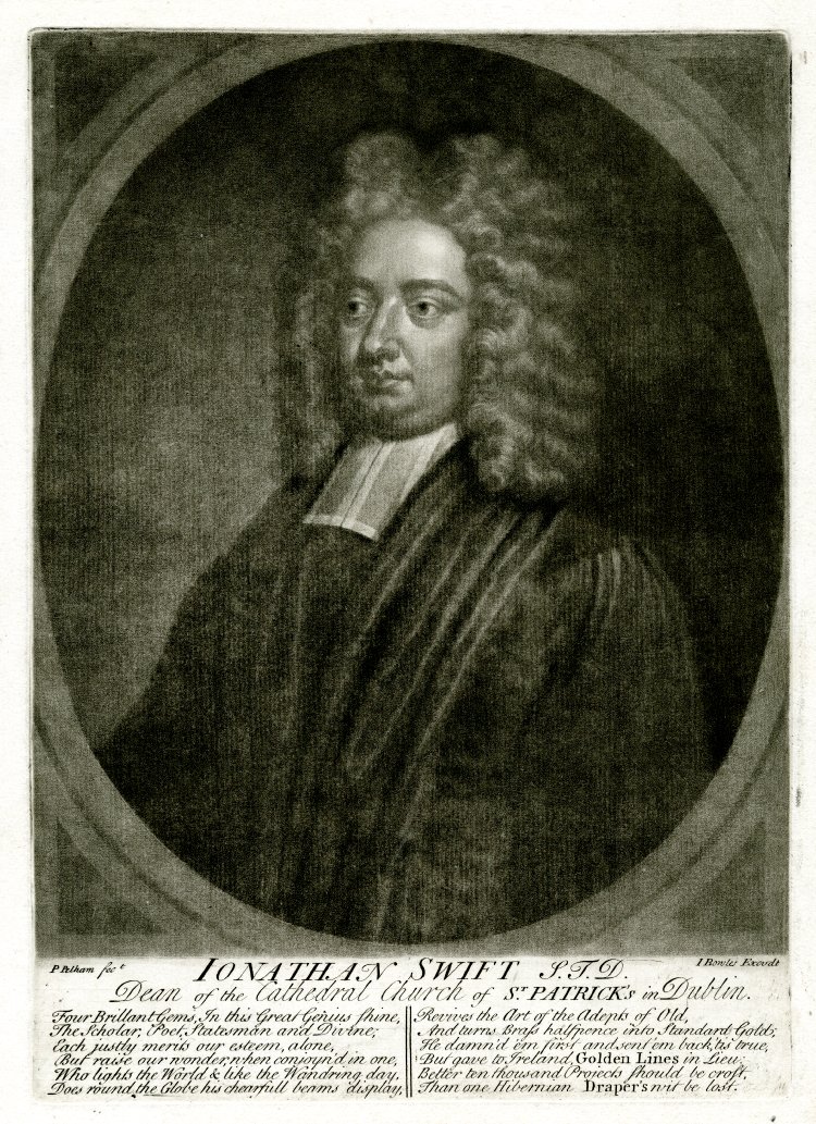 Bath, Art and Architecture: Busts of Jonathan Swift at the RDS. Part 2.