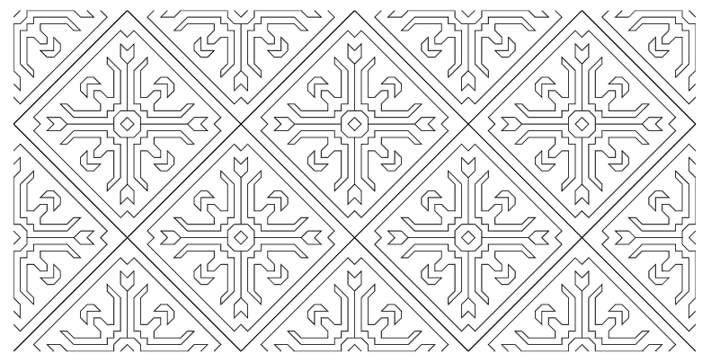 Imaginesque: Blackwork Embroidery: Motif For Pincushion or Fill Pattern