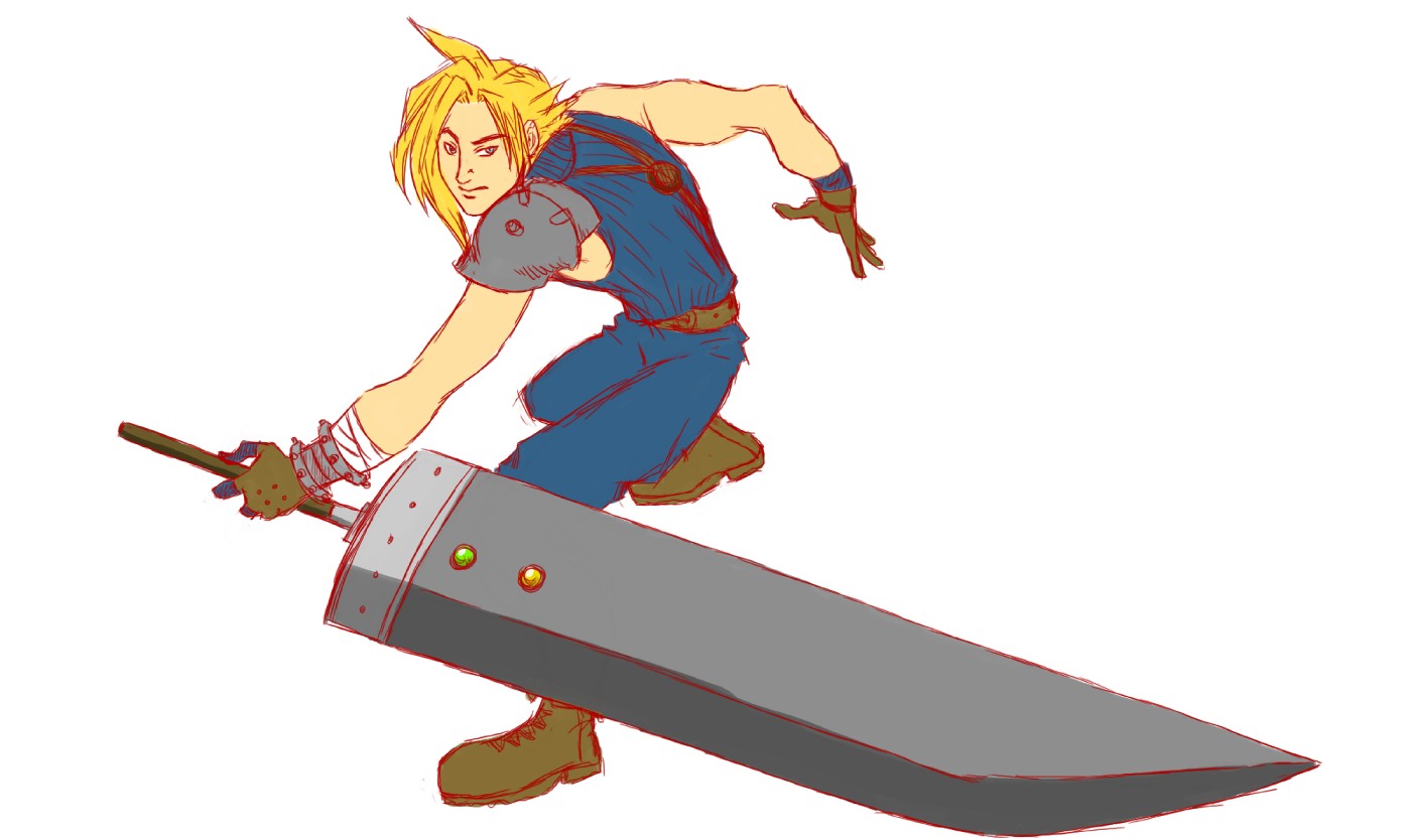 Sketches of an Unrealized Artist: Cloud person!!!