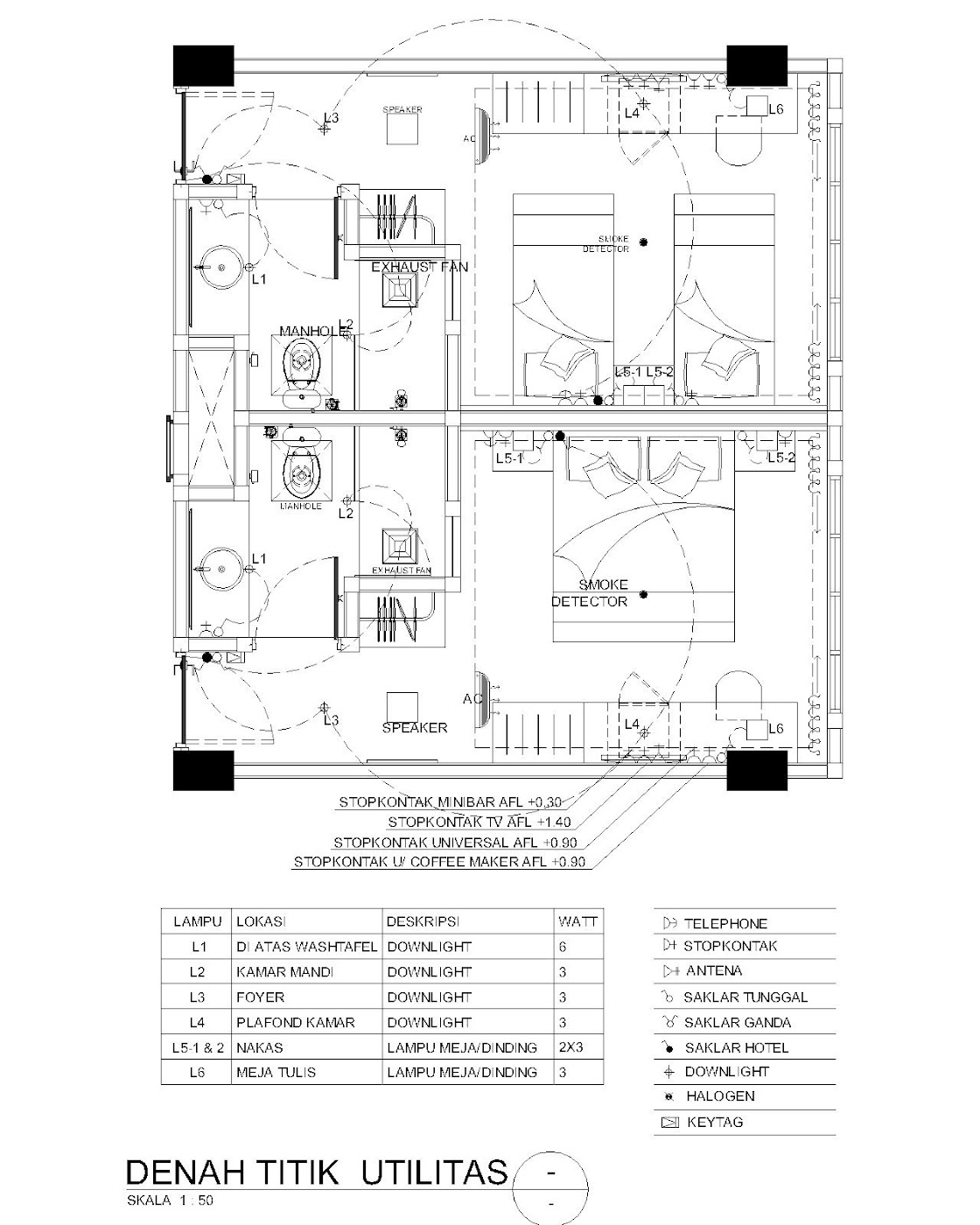 Denah Hotel 2 Lantai 2015 Desainrumahidaman.info