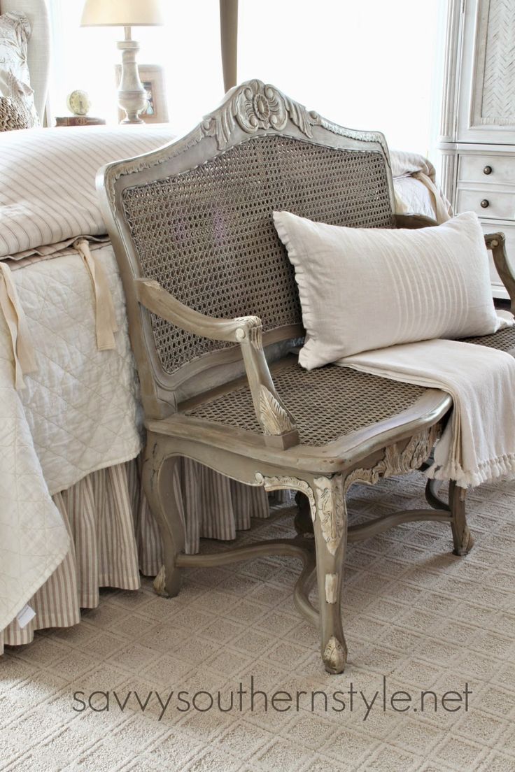 Eye For Design: Decorating With French Cane Settees
