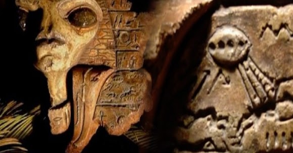 10 Ancient Pictures of UFOs & Aliens